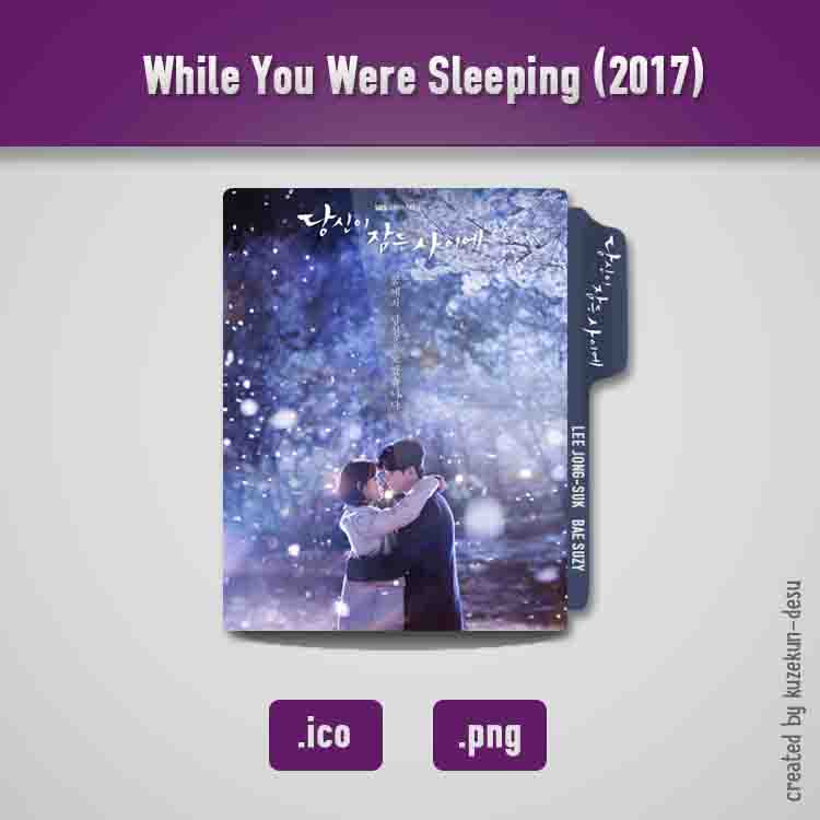 While You Were Sleeping (2017) Kdrama Icon Folder by kuzekun-desu on ...