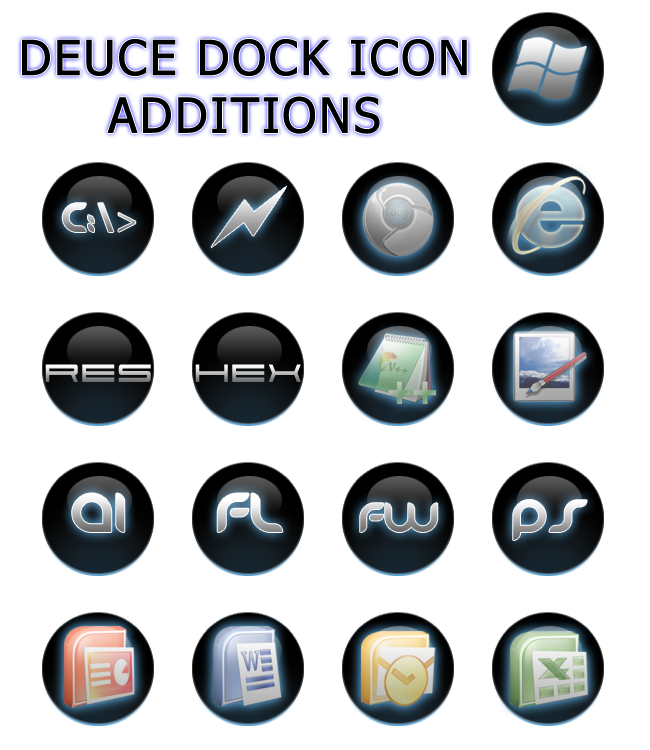 DEUCE icons expansion pack by Satukoro on DeviantArt