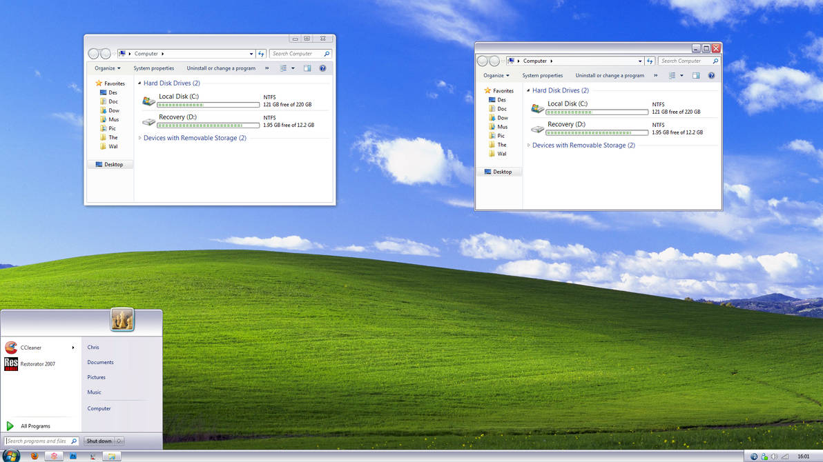 Luna Metallic Port to Win7Aero by Satukoro on DeviantArt