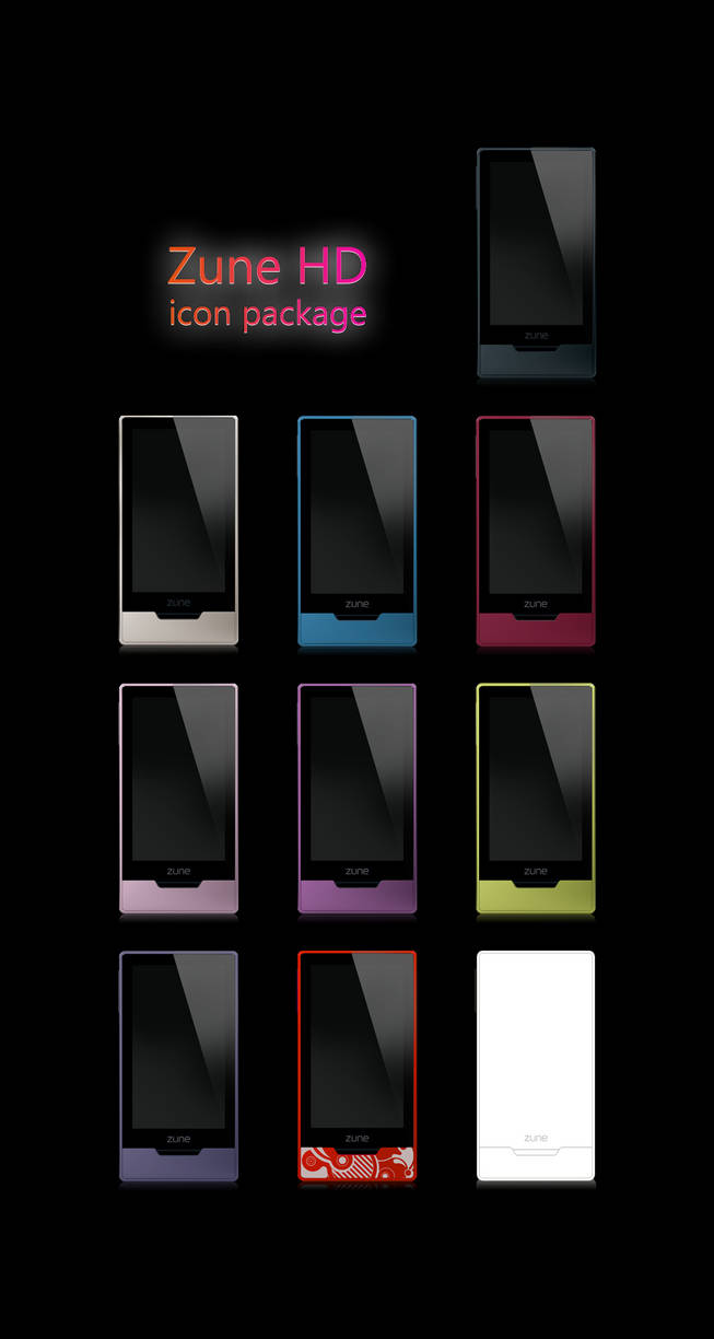 Zune HD - Icon Package by Satukoro on DeviantArt