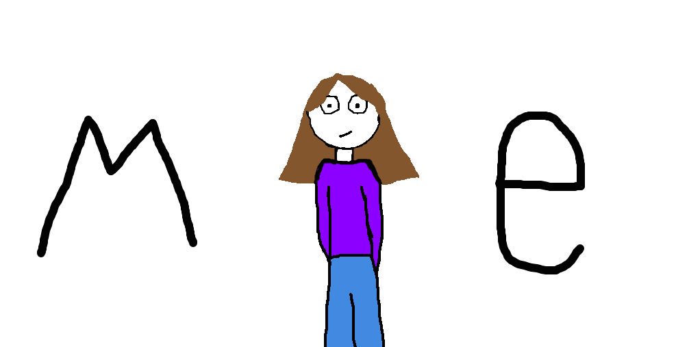 A drawing of Me! by GamingWithNia on DeviantArt