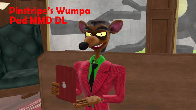 (MMD) Pinstripe Wumpa Pad DL by ShannythePotoroo on DeviantArt