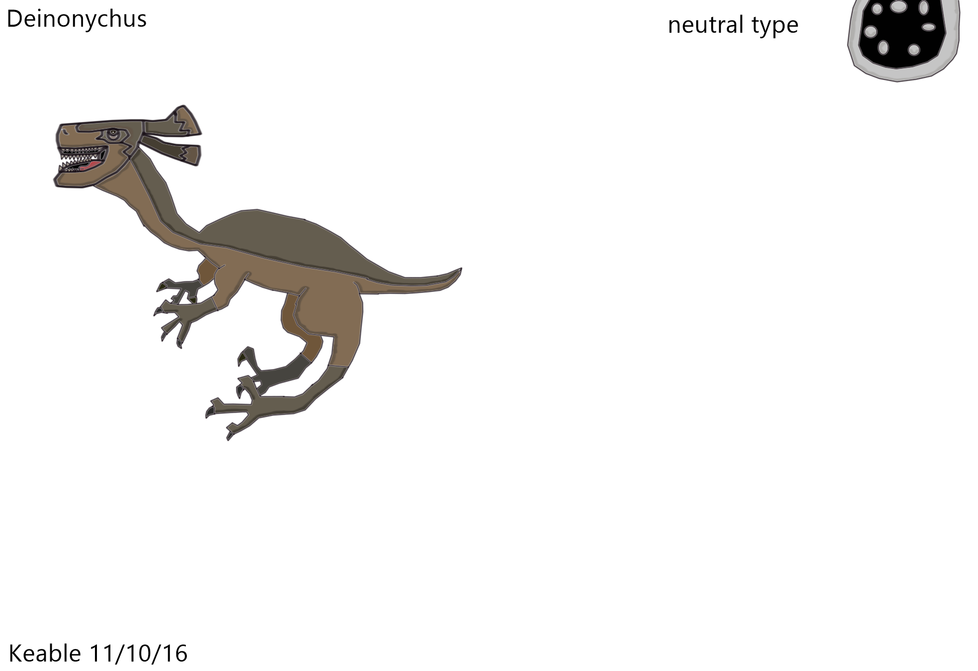Deinonychus by keable12 on DeviantArt