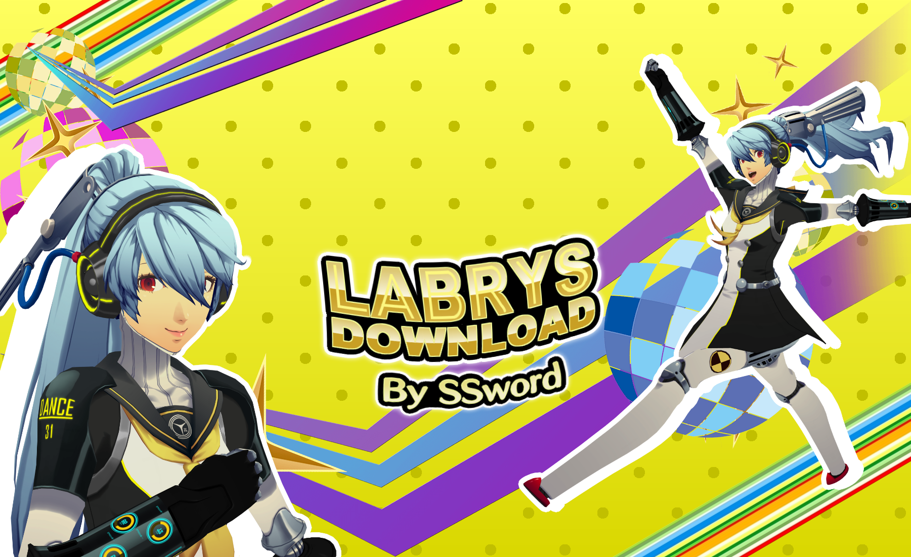 Dancing Labrys Model [DL] by SSwordd on DeviantArt