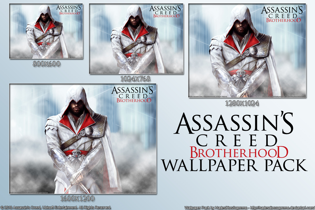 AC Brotherhood Wallpaper Pack by HadesDiosSupremo on DeviantArt