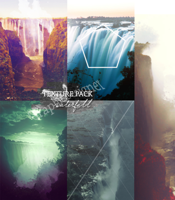 Texture pack - Waterfall. by ComealongPondss on DeviantArt