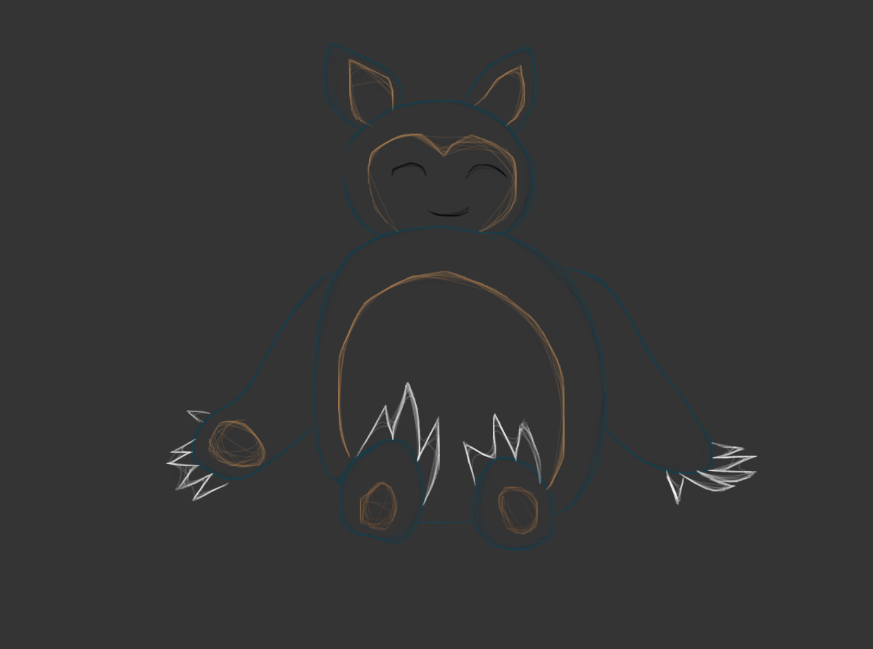 Snorlax by TinyEspeon on DeviantArt