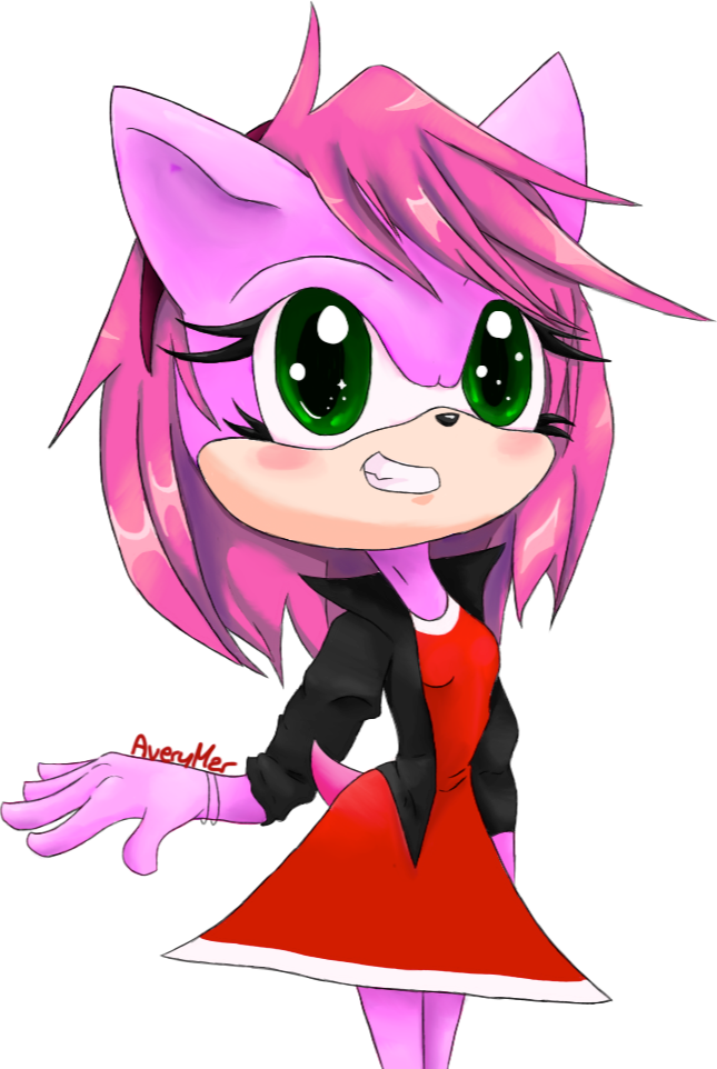 Anime Amy by AveryMar on DeviantArt
