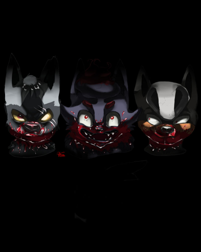 The Dark Trio by AveryMar on DeviantArt