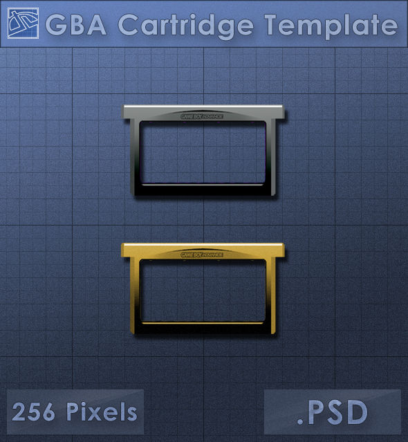 GBA Cartridge Icon [Template] by VoidSentinel on DeviantArt