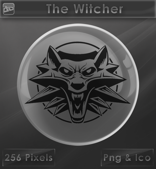 The Witcher [Glass Icon] by VoidSentinel on DeviantArt