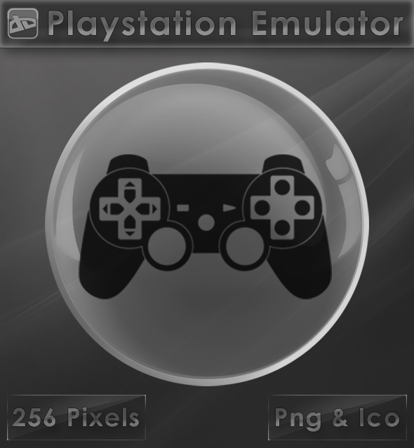 Playstation Emulator [Glass Icon] by VoidSentinel on DeviantArt