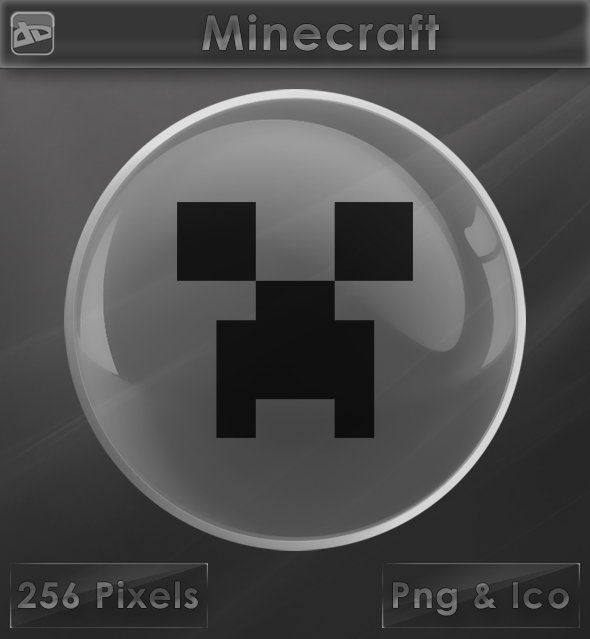Minecraft [Glass Icon] by VoidSentinel on DeviantArt