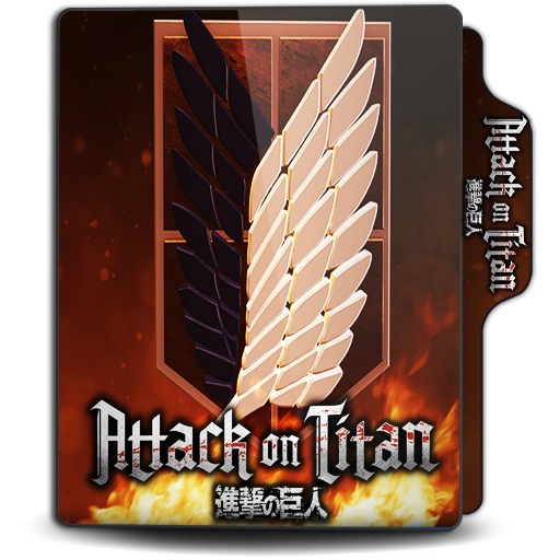 Attack On Titan V1 folder icon by AhmedFarouk20 on DeviantArt