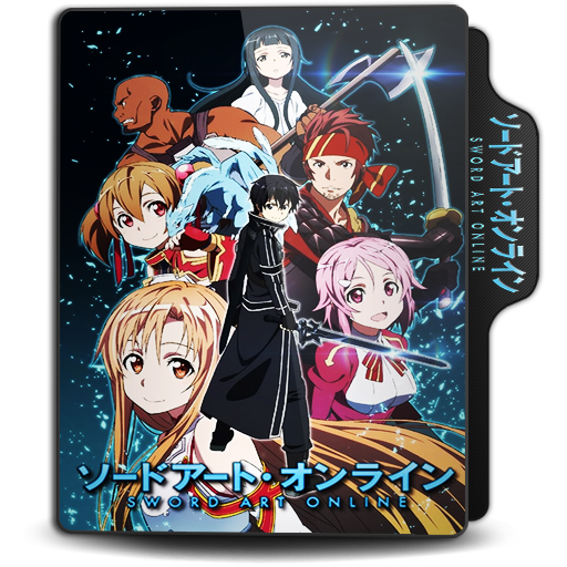 Sword Art Online V2 folder icon by AhmedFarouk20 on DeviantArt