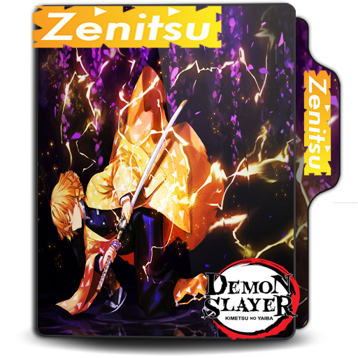 Demon Slayer V4 folde icon by AhmedFarouk20 on DeviantArt