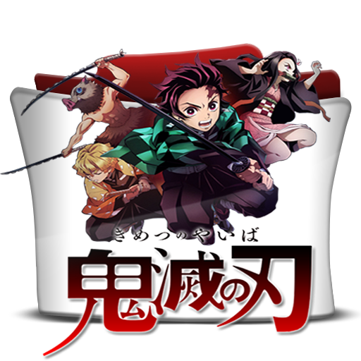 Demon Slayer V5 folder icon by AhmedFarouk20 on DeviantArt