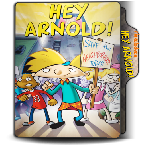 hey arnold folder icon by AhmedFarouk20 on DeviantArt