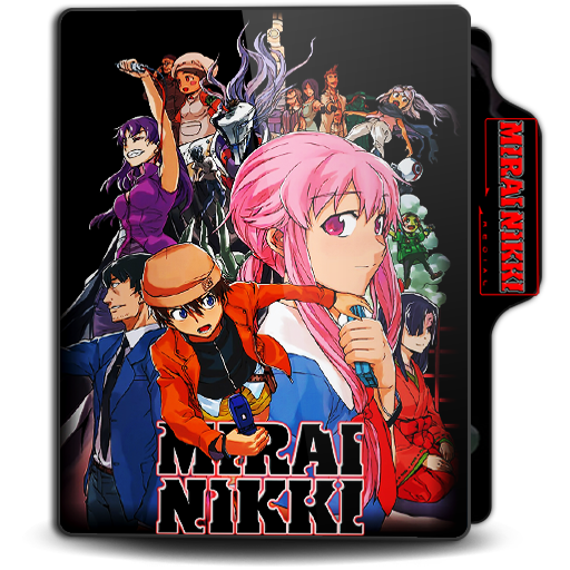 Mirai Nikki folder icon by AhmedFarouk20 on DeviantArt