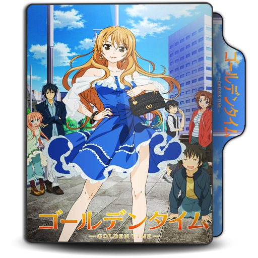 Golden Time folder icon by AhmedFarouk20 on DeviantArt