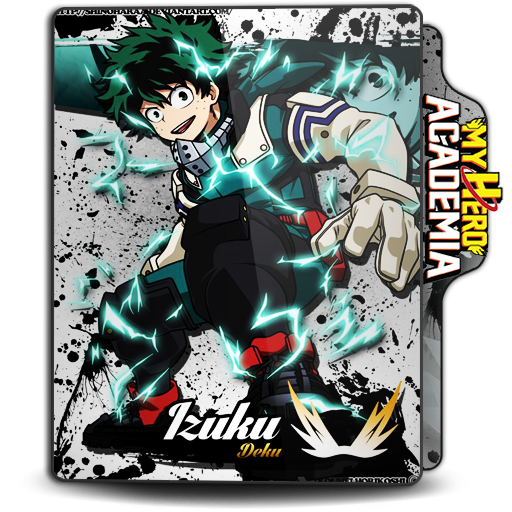 My Hero Academia folder icon by AhmedFarouk20 on DeviantArt