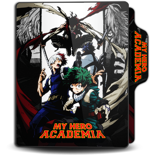 My Hero Academia folder icon by AhmedFarouk20 on DeviantArt