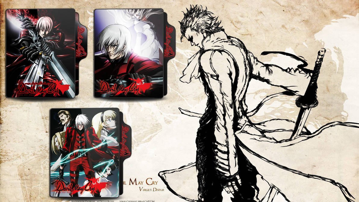 Devil May Cry folder icon by AhmedFarouk20 on DeviantArt