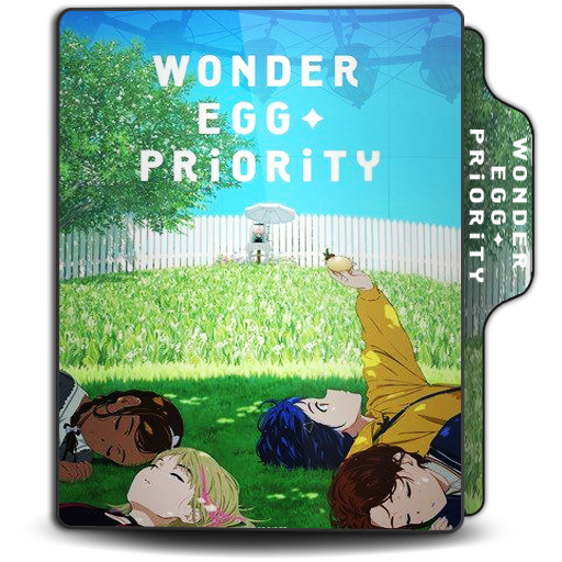 Wonder Egg Priority folder icon by AhmedFarouk20 on DeviantArt