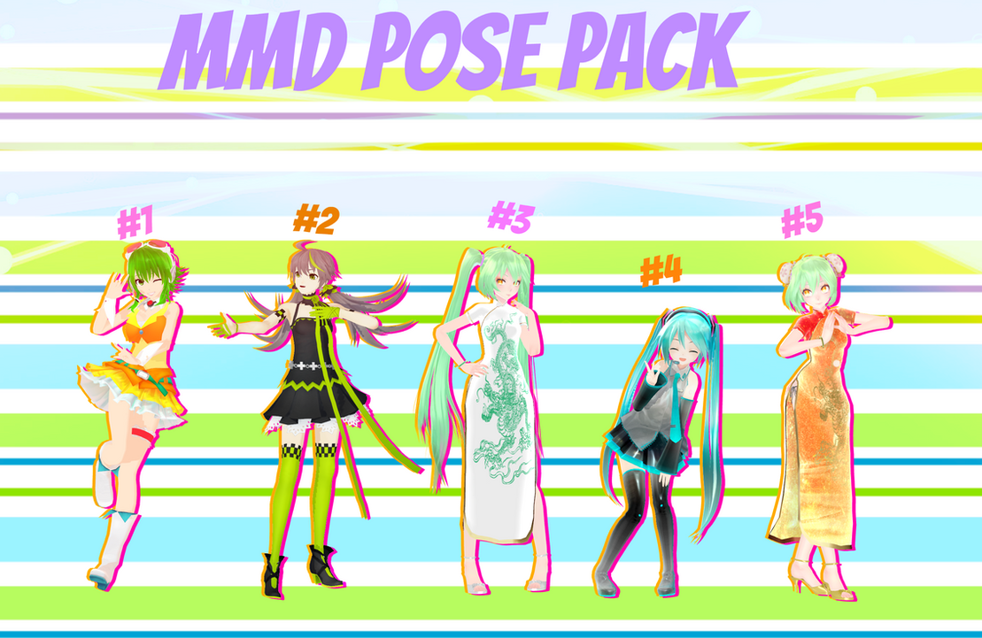 [MMD] Pose Pack Download by ZensprixXx on DeviantArt
