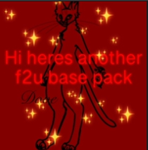f2u cat base pack (yes another) by garffeelds321 on DeviantArt