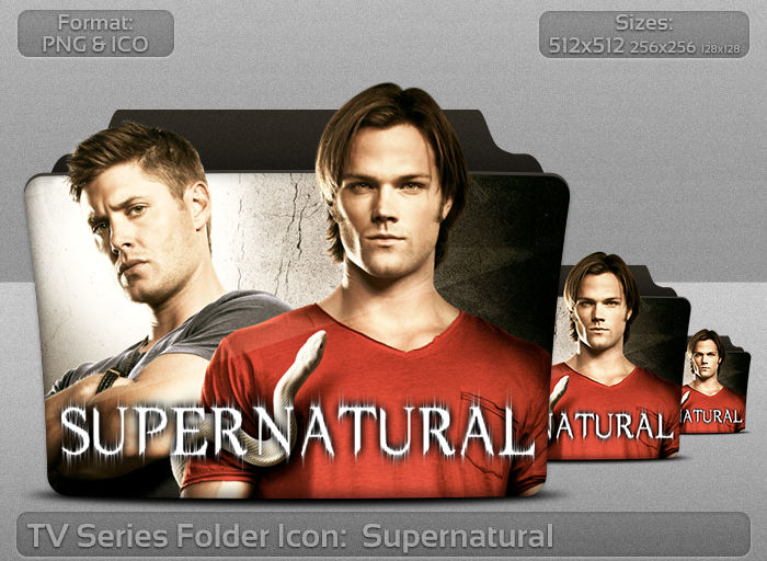 Supernatural TV Serie Folder Icon by atty12 on DeviantArt