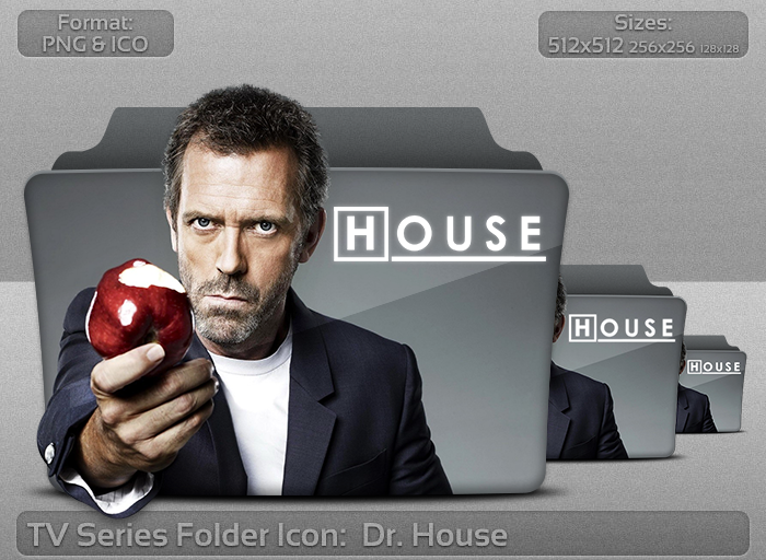 Dr. House - Tv Serie Folder Icon by atty12 on DeviantArt