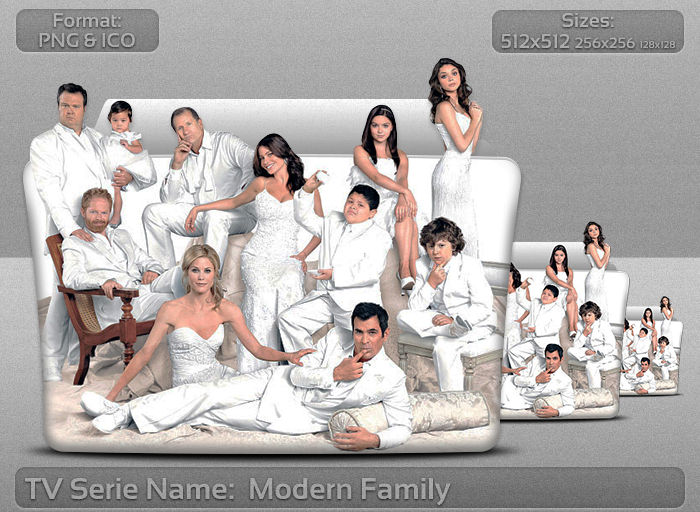 Modern Family Tv Serie Folder Icon by atty12 on DeviantArt
