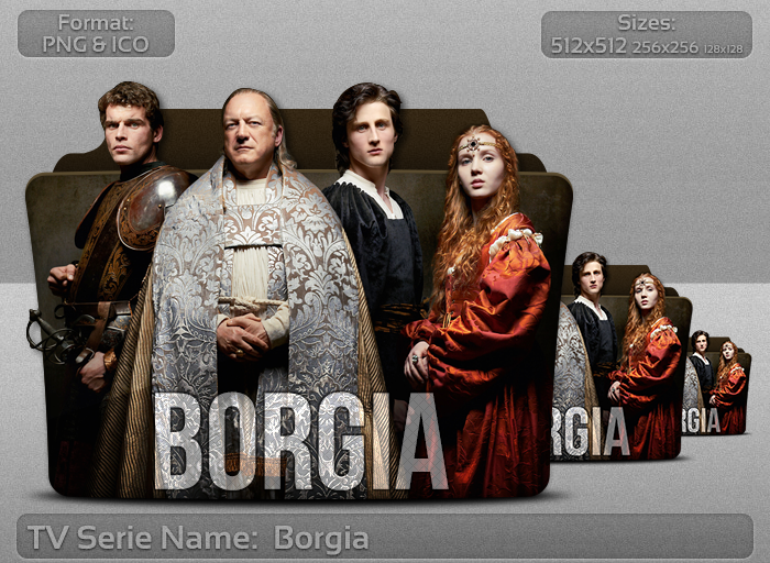 Borgia EU - Tv Serie Folder Icon by atty12 on DeviantArt
