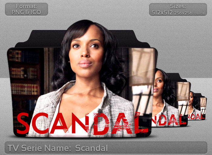 Scandal - Folder Icon Tv Series by atty12 on DeviantArt