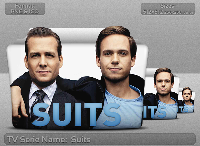 Suits - Tv Series Folder Icon by atty12 on DeviantArt