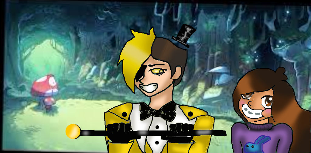 Gravity falls Mabel and Bill Cipher by MelanieMelanos on DeviantArt