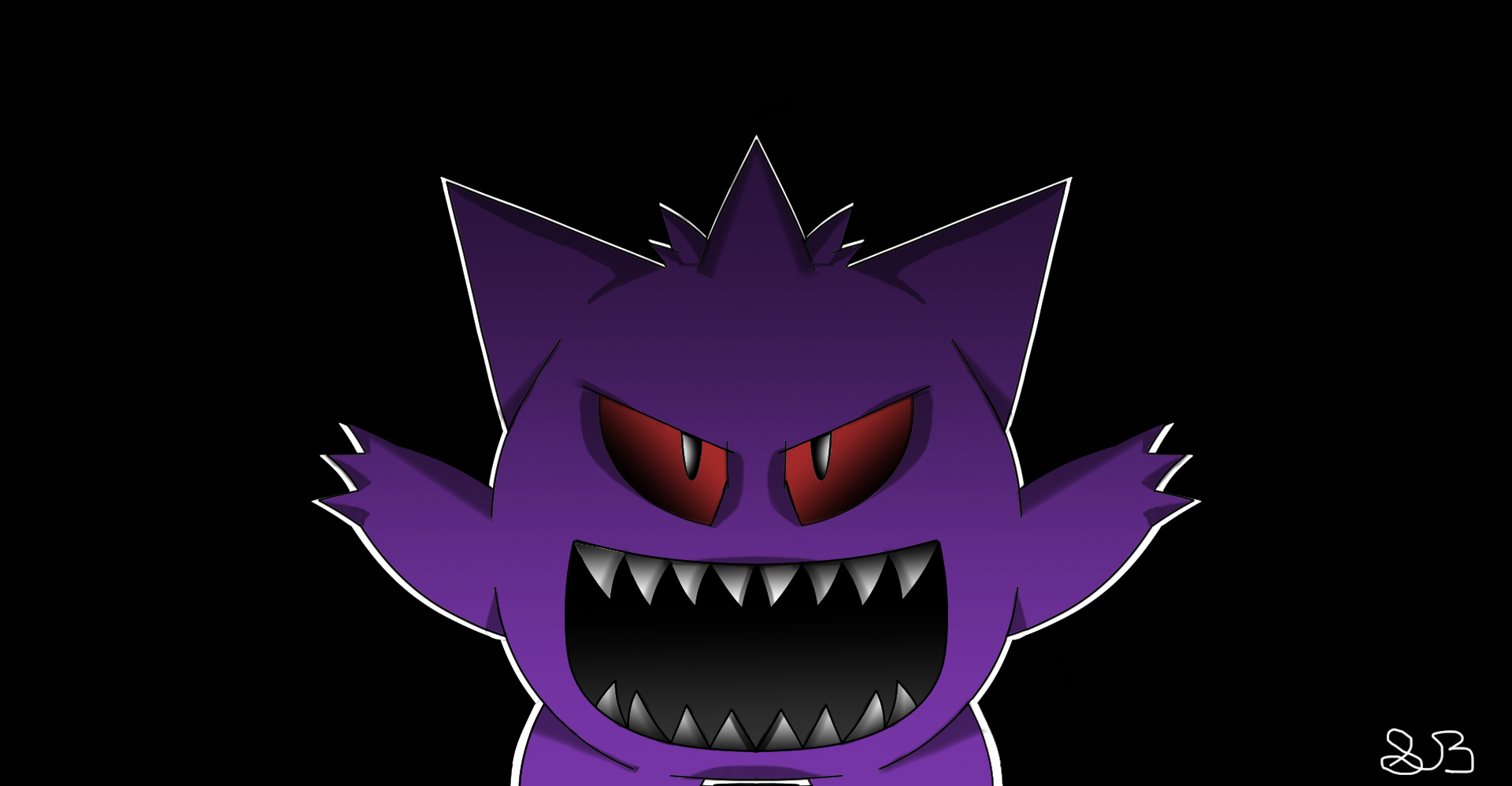 Gengar by prideofwesker29 on DeviantArt
