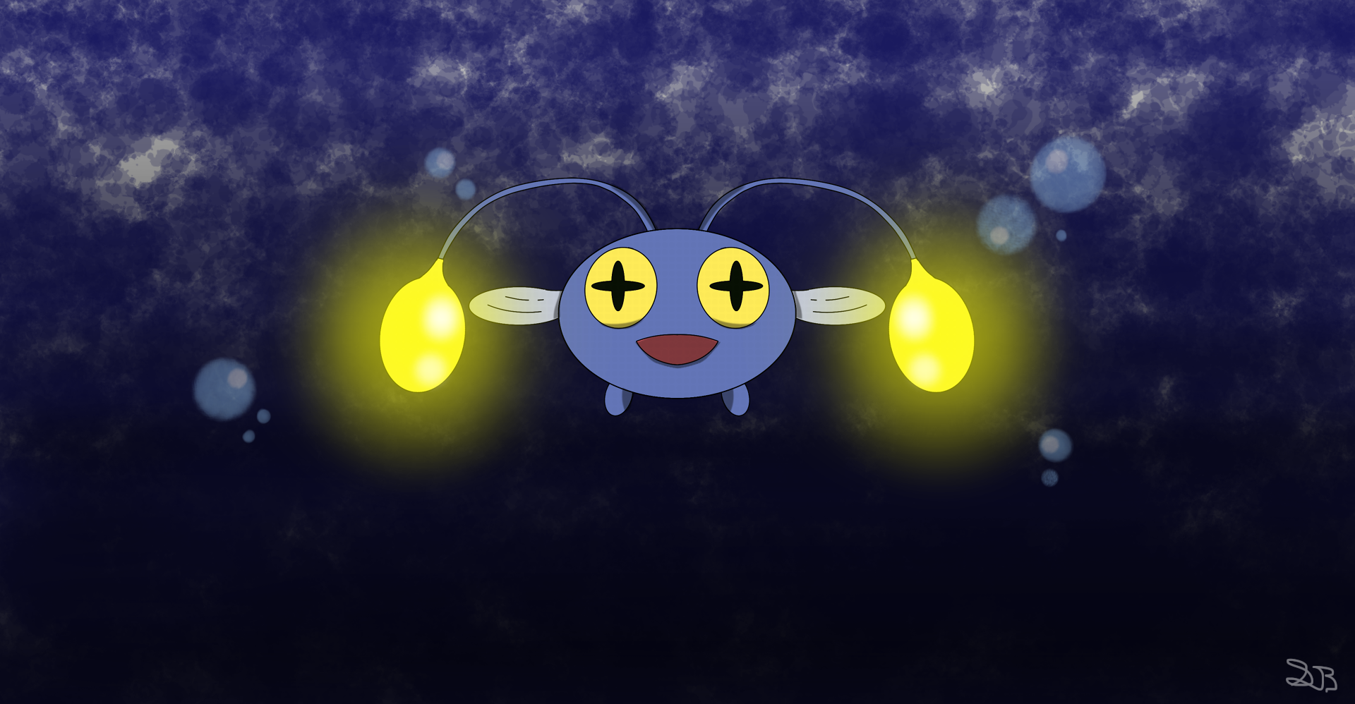 Chinchou in the deep sea by prideofwesker29 on DeviantArt