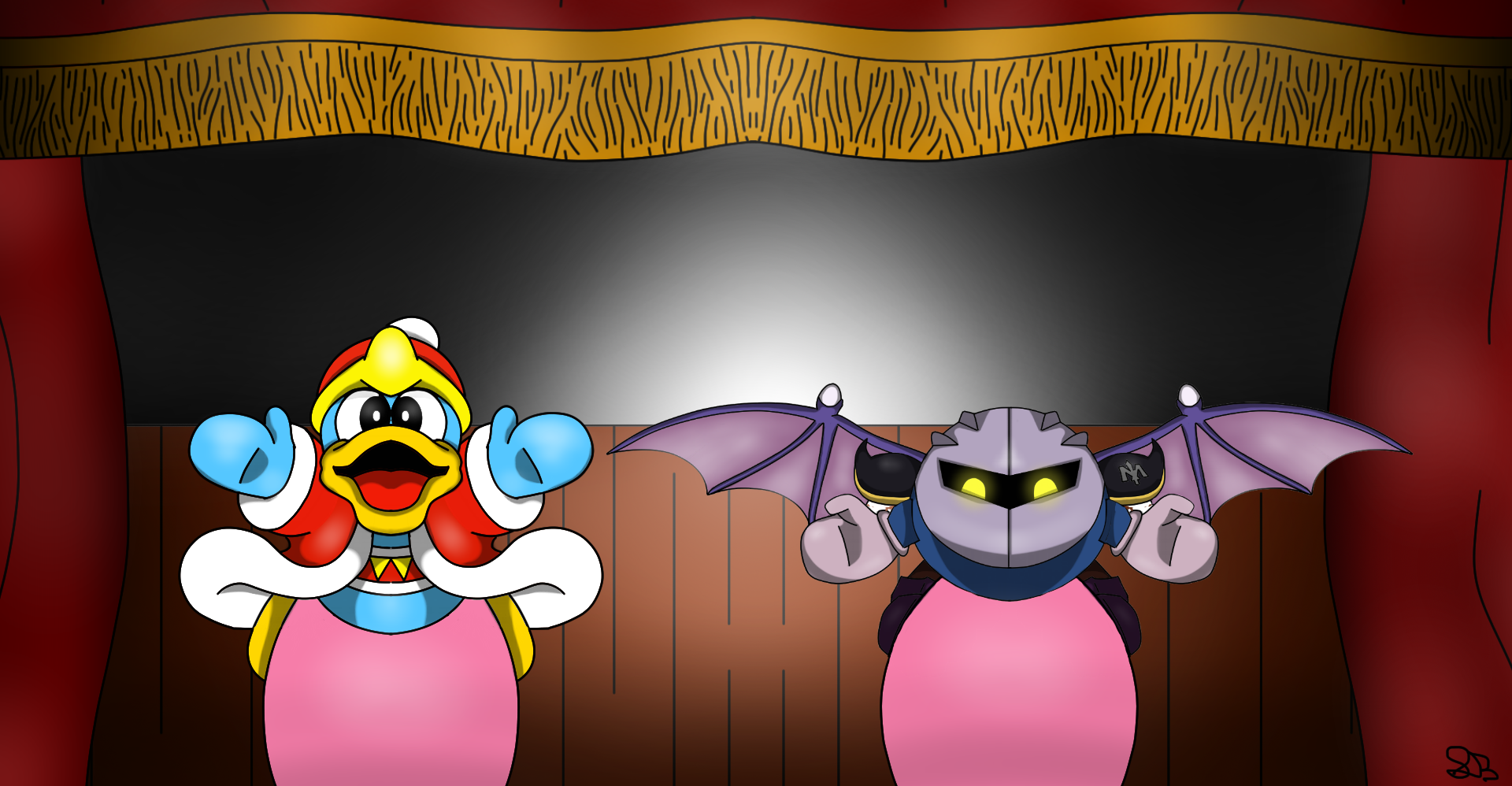 Puppet Show with meta knight and king dedede by prideofwesker29 on ...