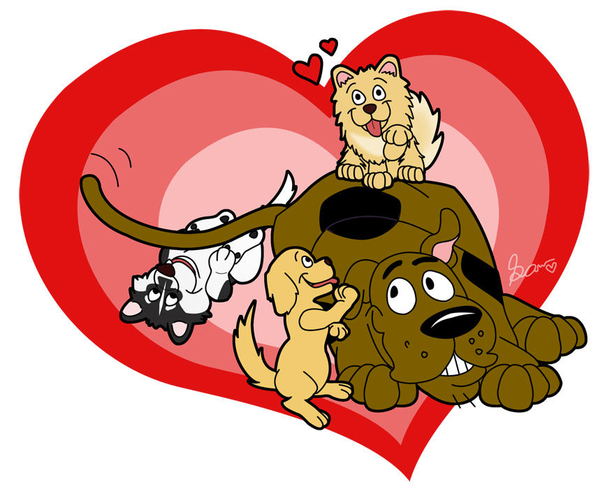 Puppy Love - Scooby Doo Valentine by amisam on DeviantArt