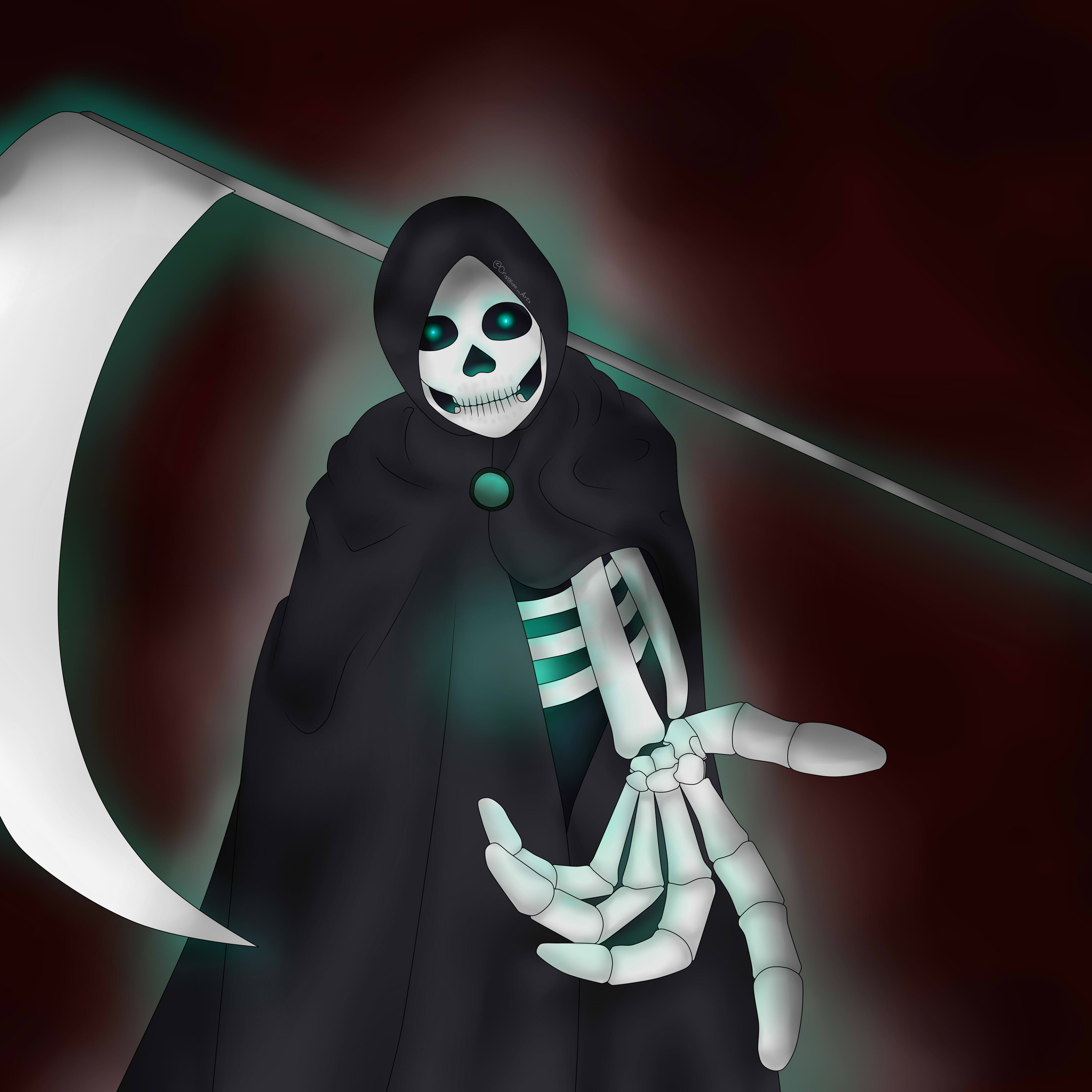 Death / Morte - Concept art by CristovaoArts on DeviantArt