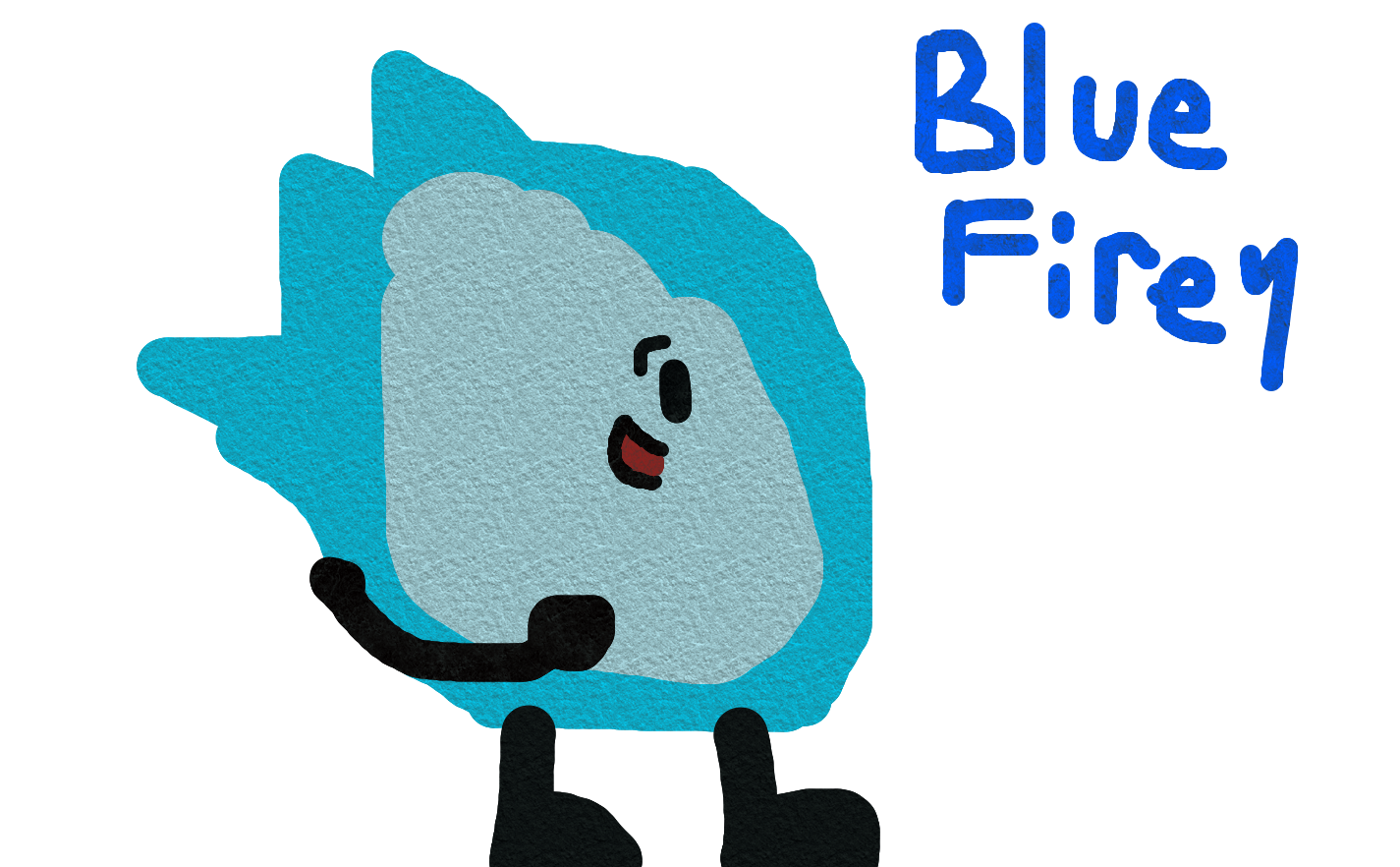 Blue Firey by RedShamrock56 on DeviantArt