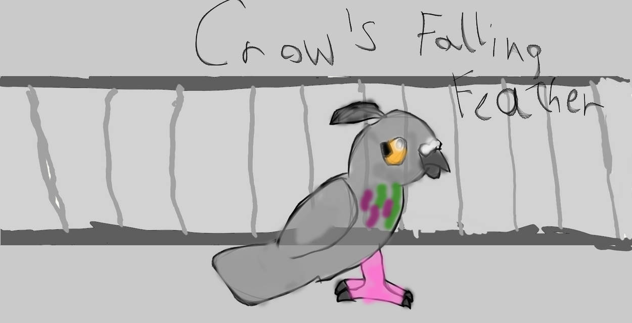 Crow's Falling Feather by yugothorne on DeviantArt