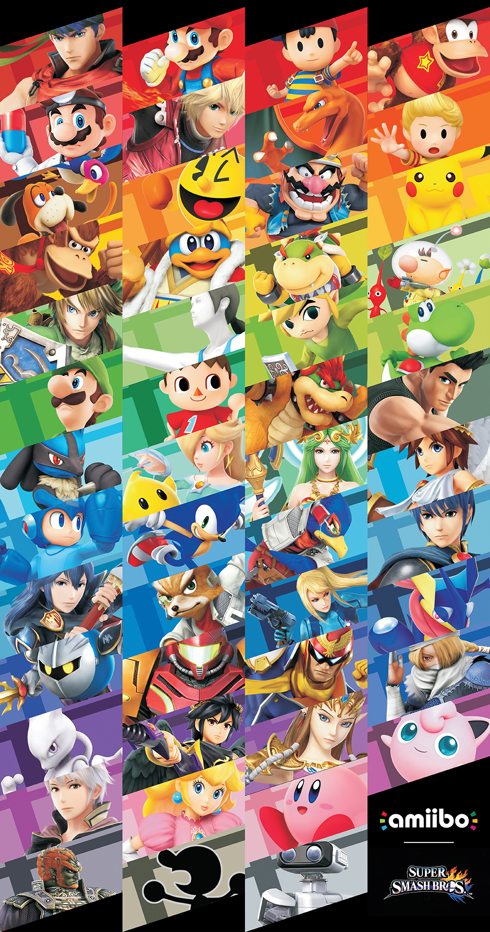 Smash Amiibo Fan Poster V. by twitchSKETCH on DeviantArt