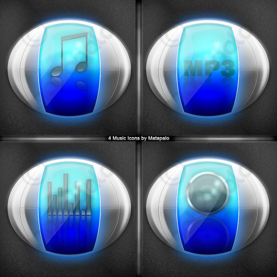 Music Icon Pack - download now by Matapalo on DeviantArt