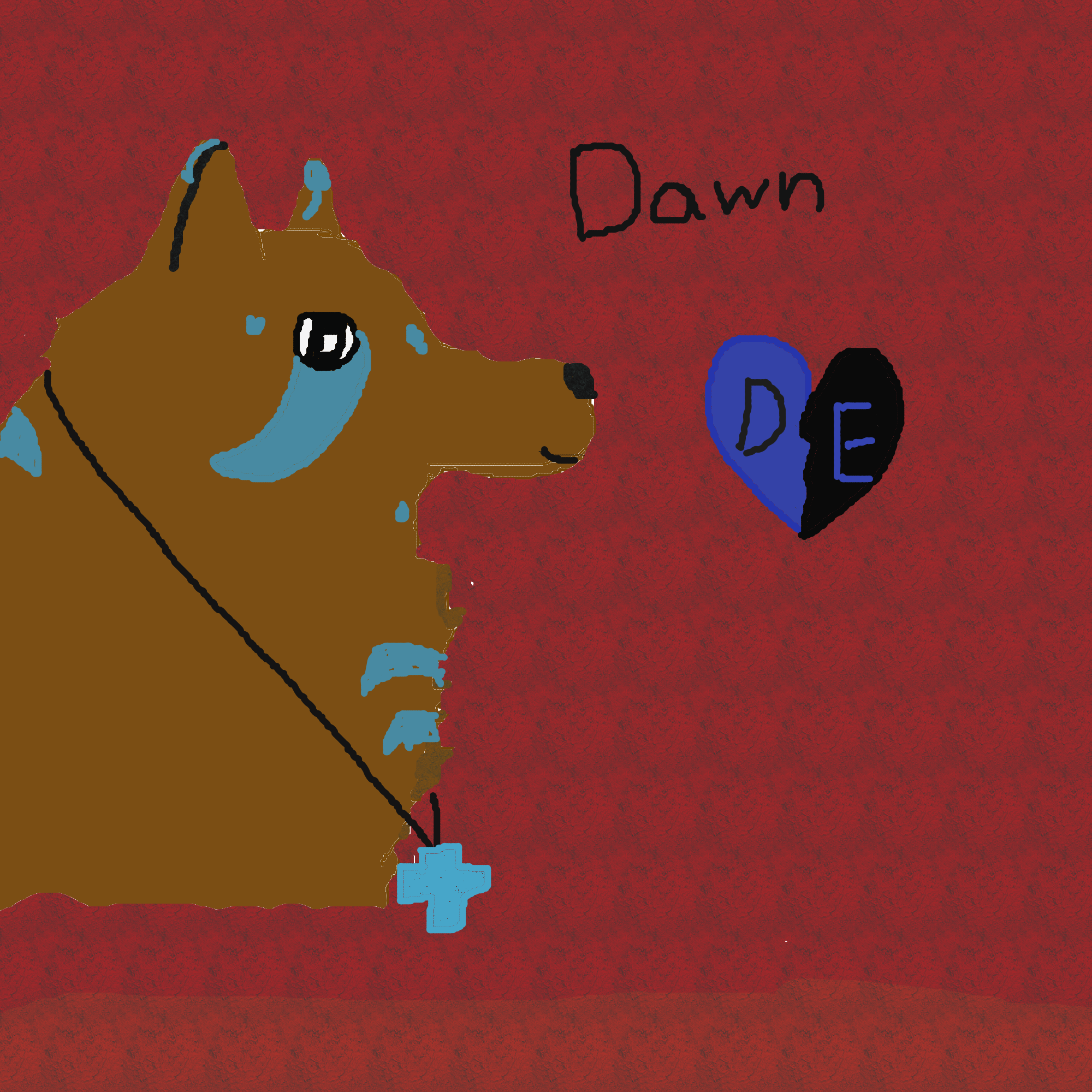 Dawn- My wolf chara by WolvesVGriffins on DeviantArt