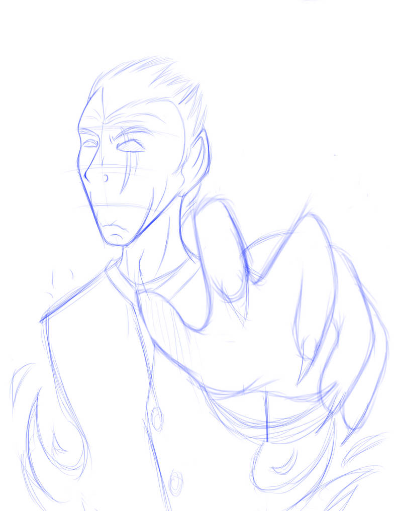 Evil Man Sketch by james-halstead321 on DeviantArt