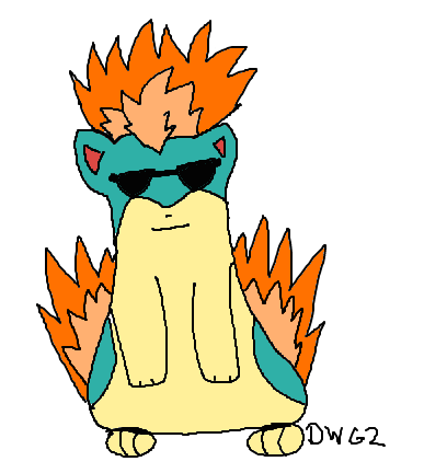 Pokemon #156 by DragonWolfGirl2 on DeviantArt