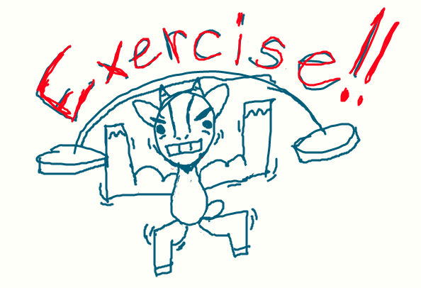 EXERCISE!! goat by DragonWolfGirl2 on DeviantArt